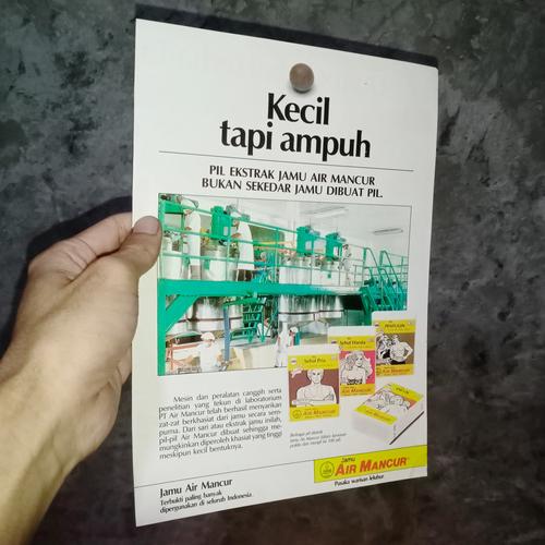 Jual Iklan Jadul Jamu Air Mancur Kecil Tapi Ampuh - Kota Bandung ...