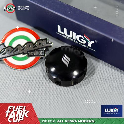 Jual Luigy Fuel Tank Cup for All Vespa Modern - Black - Kota Malang ...