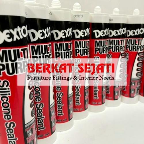 Jual Lem Tabung Sealant Sealent Silicone Silicon Dextone PUTIH WHITE ...