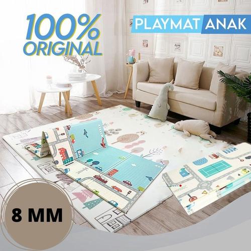 Jual Foldable Carpet Tikar Premium Playmat Bayi XPE KARPET ANAK TEBAL ...