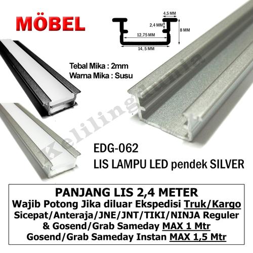 Jual Lis Lampu LED / Rumah List Lampu Strip Acrylic/ Alumunium DOFT ...