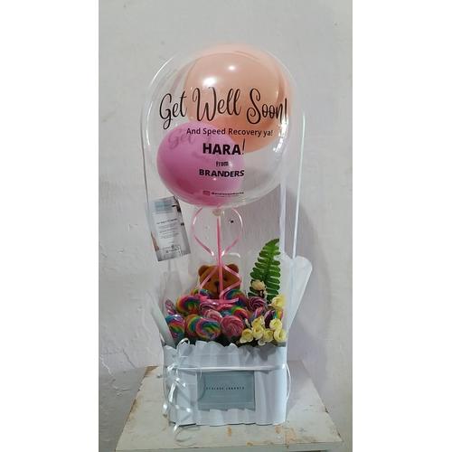 Jual PARCEL BALON GET WELL SOON - BEAR / CANDY / CUSTOM TULISAN - Kota ...