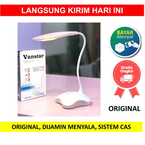 Jual Lampu Belajar Cas Recharge Rechargeable Vanstar V002 Meja 14 LED 3 ...