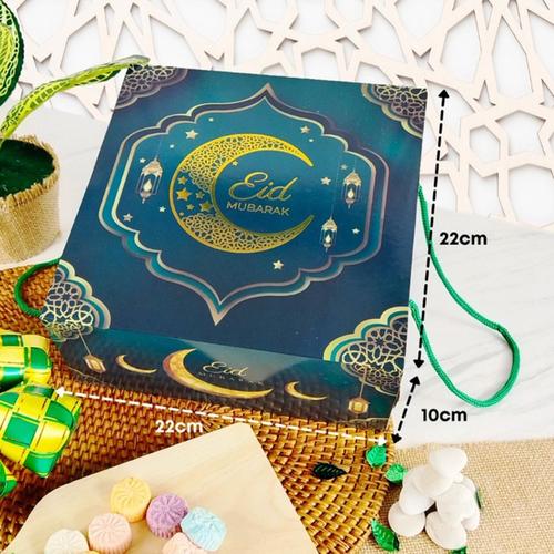 Jual kotak dus box kue lebaran dus lapis legit 22x22x10 hampers idul ...