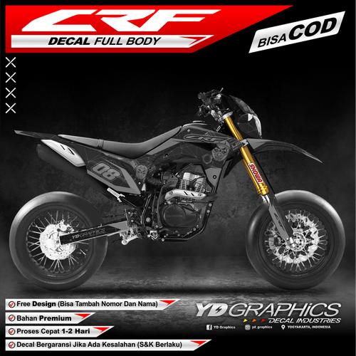Jual Decal Honda CRF 150L Full Body Trail Supermoto motif elegant ...