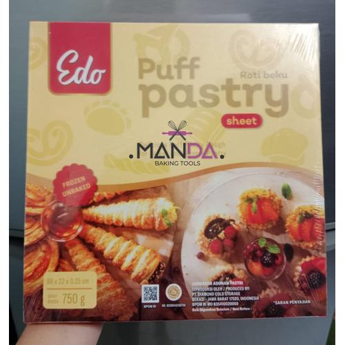Jual Puff Pastry Sheet Edo / Kulit Adonan / Puff Pastry / Kulit Zuppa ...