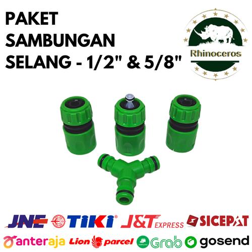 Jual Sambungan Selang Air Paket Quick Connector Selang Konektor Y ...