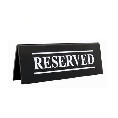 Jual Reserved Table Sign Acrylic Papan Meja Acrylic UV Print - Dasar ...