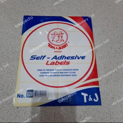 Jual Label Tom And Jerry No.121 / Label Stiker Tom & Jerry No.121 ...