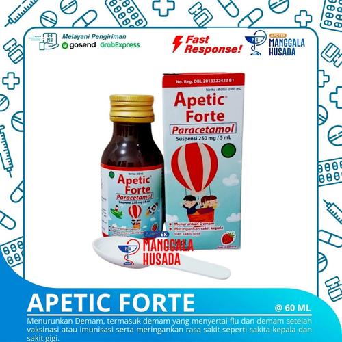 Jual APETIC FORTE SUSPENSI 250 MG / 5 ML PER BOTOL @ 60 ML - Kota ...