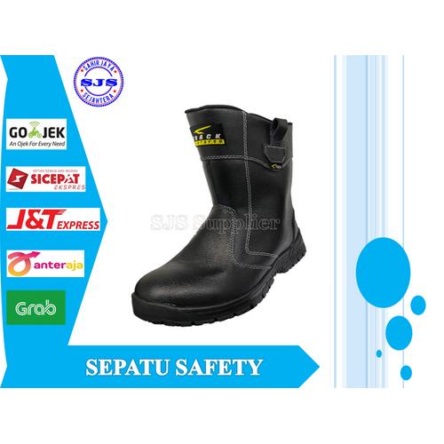 Jual Sepatu Safety Track Standart SNI TR004 Safety Shoes Model Boots ...