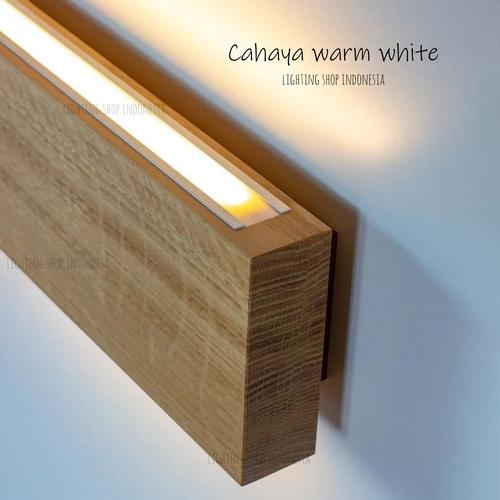 Jual kap lampu housing 1meter rumah strip lampu dinding plafon tanam ...