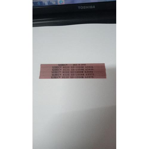 Jual XEBEC CERAMIC FIBER STONE 1 X 4 X 100 GD-1004M #220 RED - Kab ...