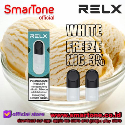 Jual RELX POD PRO INFINITY ESSENTIAL - WHITE FREEZE ICE POPSCILE ...