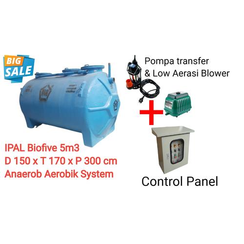 Jual Tangki Ipal 5 m3 Biofilter Anaerob-Aerob. IPAL Klinik, IPAL ...