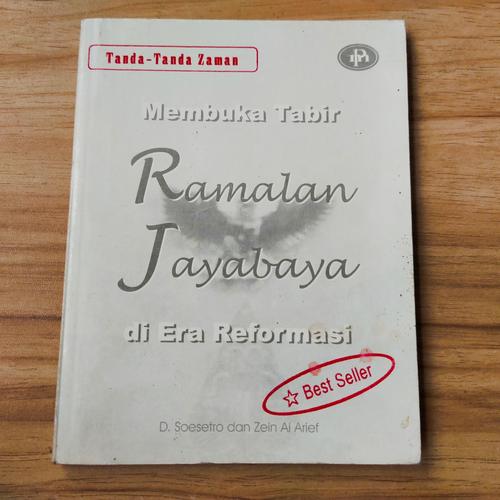 Jual Buku Tanda Tanda Zaman Ramalan Jayabaya, karya D.Soesetro dkk ...