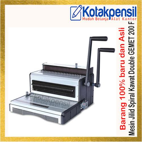 Jual Mesin Jilid / Binding Kawat Double GEMET 200 F (F4) - Garansi ...