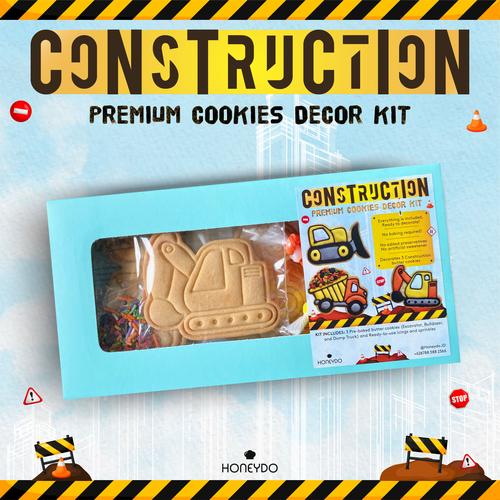 Jual Honeydo Cookies Decor Kit CONSTRUCTION TRUCK EXCAVATOR (Cookie DIY ...