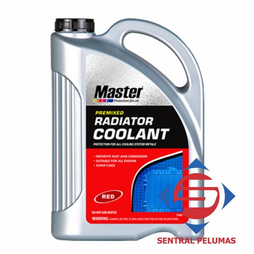 Jual MASTER AIR RADIATOR COOLANT PREMIXED RED / MERAH (GALON) - Jakarta ...