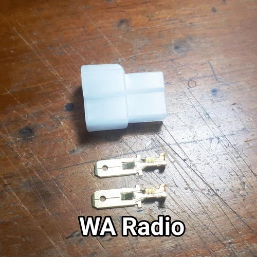 Jual Soket Kabel DC rig Icom Alinco Yaesu Vertex Motorola - Sepasang ...