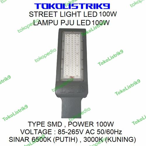 Jual Lampu Jalan LED 100w SMD/Lampu PJU 100watt/Street Light LED100watt ...
