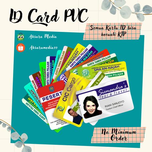 Jual Cetak ID Card PVC Desain Custom Langsung Jadi - Kota Surabaya ...