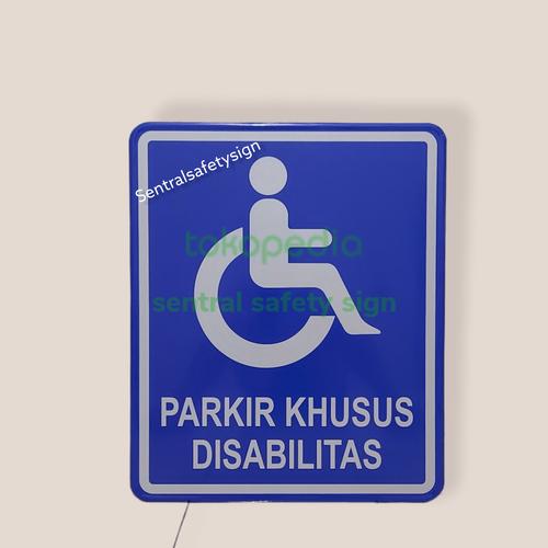 Jual Rambu Parkir Khusus Disabilitas 60 x 50cm - Jakarta Barat ...