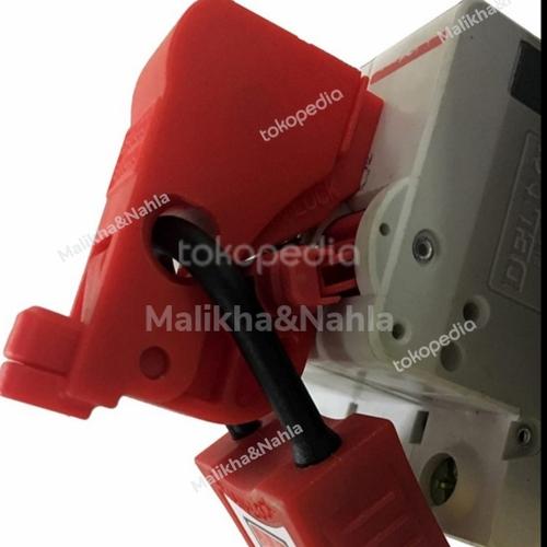 Jual Universal Mini Circuit Breaker Lockout Tagout Beian Lock BAN-D20R ...