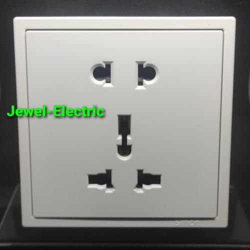 Jual Stop Kontak Universal Simon i7 Socket 2 Pin SIMON i7 Putih 701080 ...