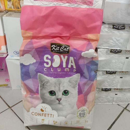 Jual KIT CAT SOYA CAT LITERS 7 LITER - peach, 5 L - Kota Depok ...