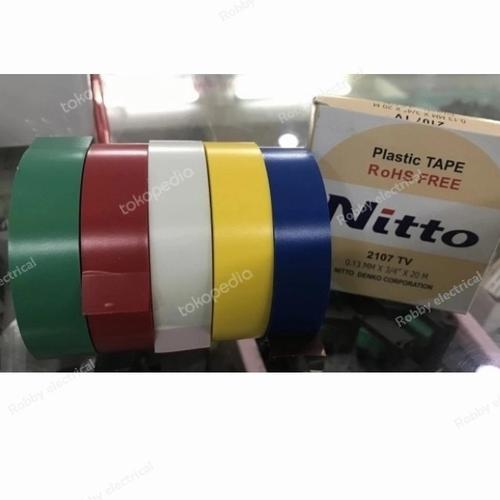 Jual ISOLASI NITTO WARNA MERAH,KUNING,BIRU, HIJAU DAN PUTIH PANJANG ...