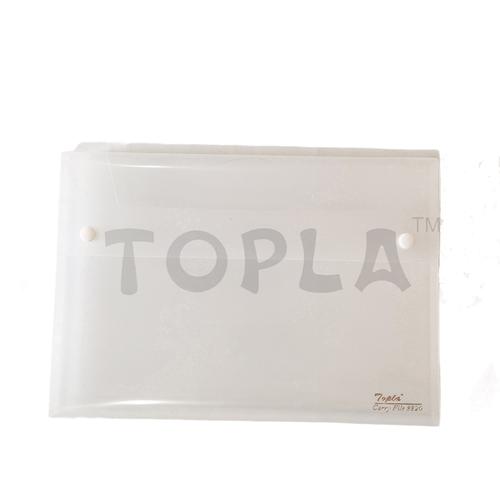 Jual Carry File Plastic Folder Map Kertas Kancing Klip Plastik Dokumen ...