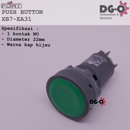 Jual PUSH BUTTON SAKLAR ON OFF TOMBOL ON OFF FORT XB7-EA31 - Kab ...