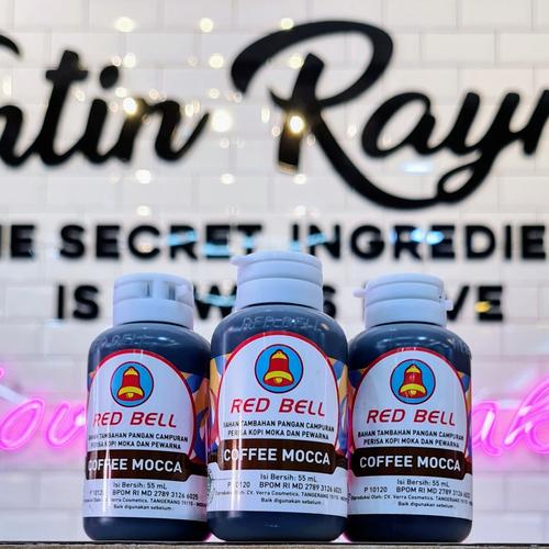 Jual Red Bell Coffee Mocca Pasta 55ml Perisa Kopi Moka dan Pewarna ...