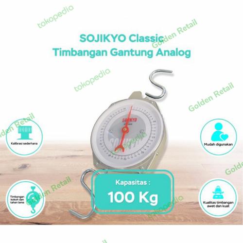 Jual Timbangan Gantung Besi Sojikyo / Timbangan Gantung Jarum Besi ...