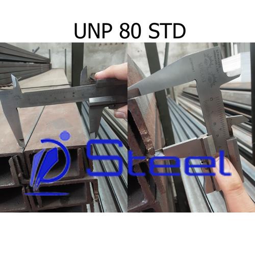 Jual Besi UNP 80 (80 x 40 x 3.0mm 5.5mm) | Kanal U | U-Channel - UNP 80 ...