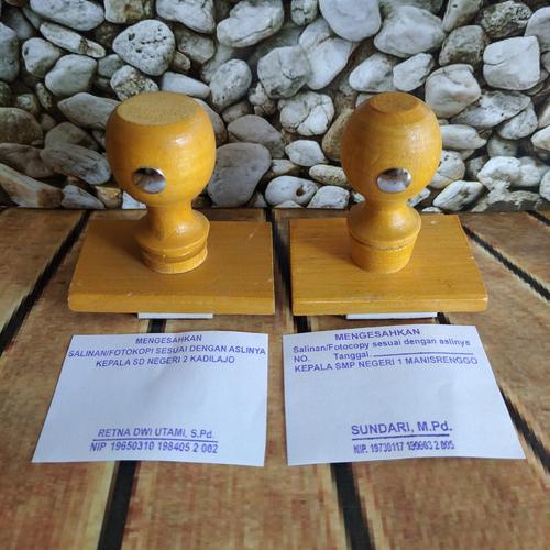 Jual Stempel Kayu Legalisir - Kab. Rembang - Kreatif Adv. | Tokopedia
