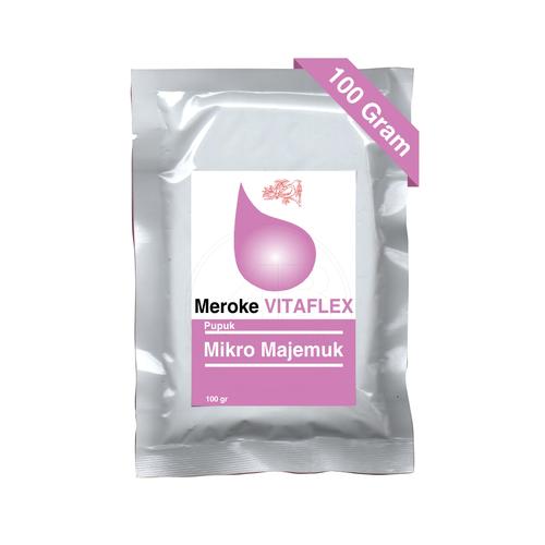 Jual Meroke Vitaflex 100 Gram Pupuk Nutrisi Mikro Lengkap Hidroponik ...