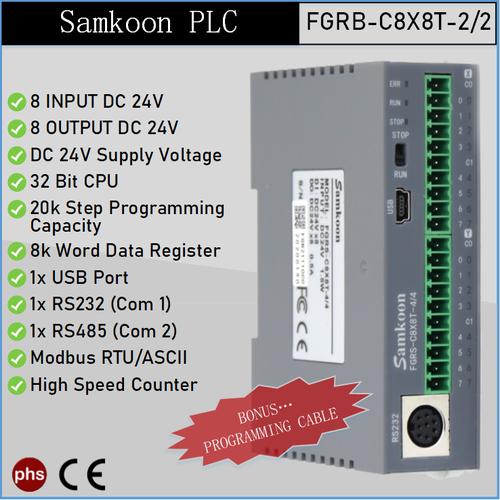 Jual Samkoon Programmable Controller PLC FGR series - FGR-E8X8T - Kota ...