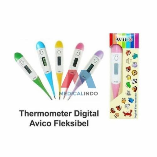 Jual Thermometer Digital Ketiak Ketek Avico Kaku Lentur Flexible ...