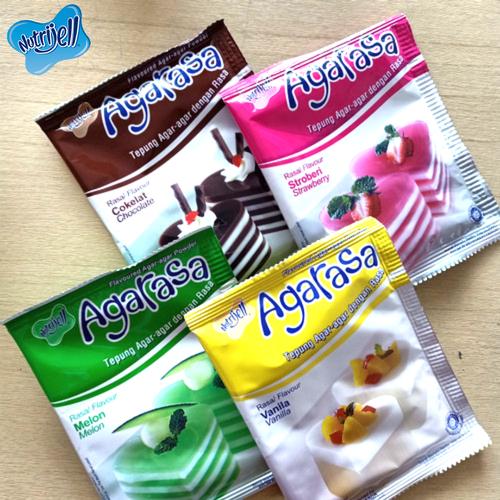 Jual Nutrijell Agarasa 10g Rasa Strawberry Melon Vanilla Coklat ...