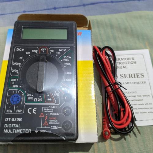 Jual Multimeter DT830B / Avo Meter / Multitester / Avometer Digital DT ...