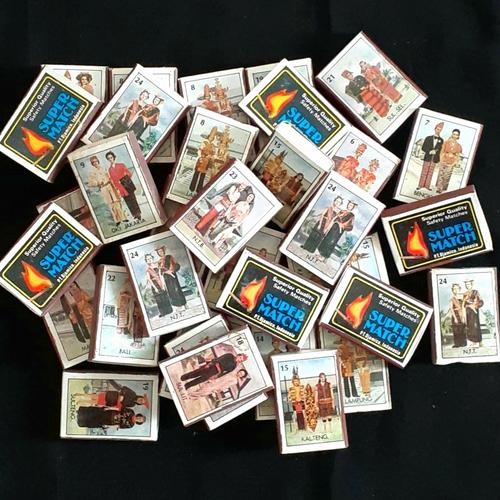 Jual Korek Api Kayu Jadul SUPER MATCH Seri Pakaian Adat Provinsi - Kab ...