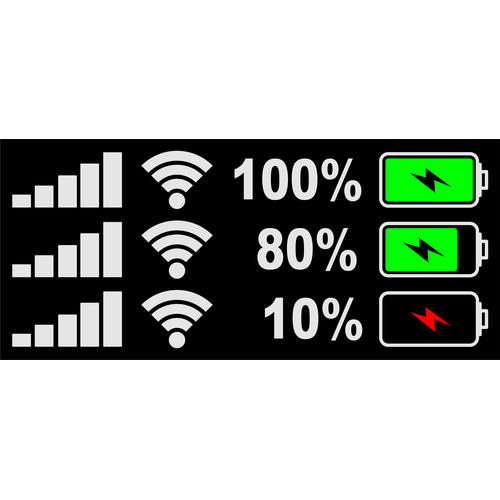 Jual Stiker Viral Batre Wifi Sinyal HP Phone Viral Cutting Sticker Mobil - Kota Bekasi - Bms ...