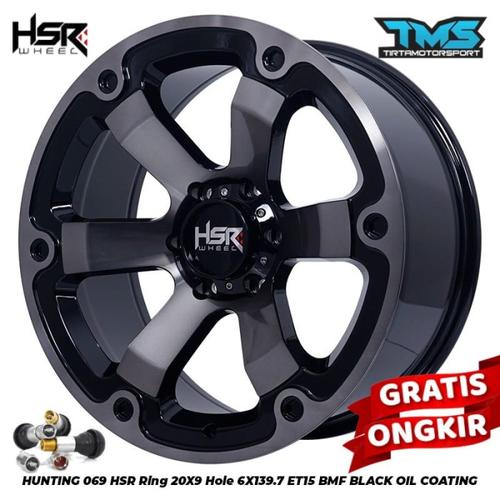 Jual Velg Offroad Ring 20 Tampil Gahar HSR HUNTING For-Hilux Dc Hardtop ...