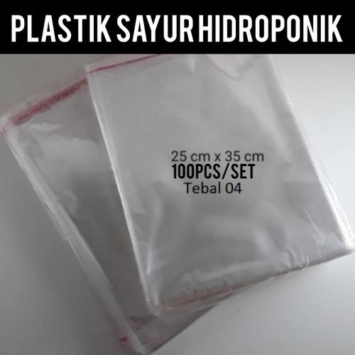 Jual Plastik Sayur Hidroponik 25x35 Plastik OPP Seal - Kota Medan - DL ...