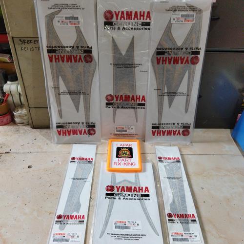 Jual STICKER STIKER LIS STRIPING TANGKI RX KING SE 2003 ORIGINAL 6 ITEM ...