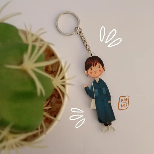 Jual Our Beloved Summer Single Keychain - Yeon Su Towel, Standard Chain ...