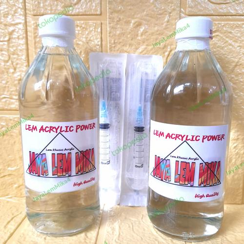 Jual Lem akrilik transparan/lem acrylic/lem acrilic/lem mika 500ml ...