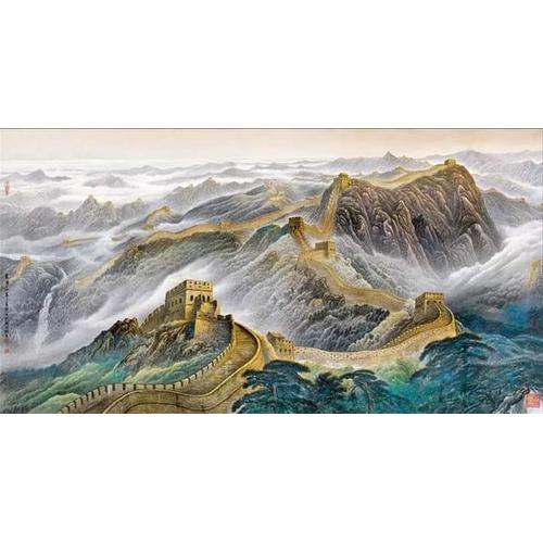 Promo Lukisan Tembok Raksasa China (Great Wall of China) Ukuran ...